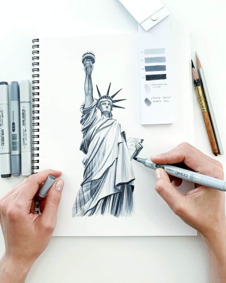 Marker Drawing Techniques for Bold and Precise Artwork