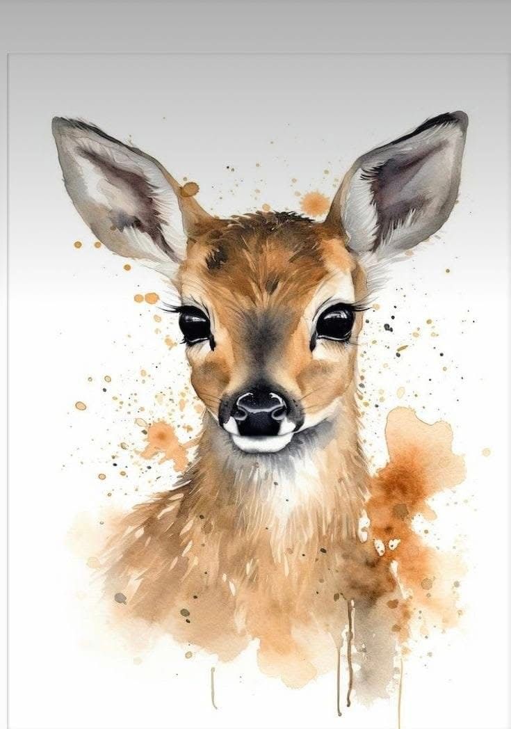 Animal Watercolor: Realistic and Vibrant Paintings