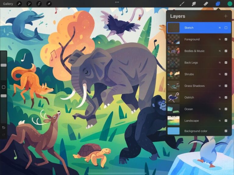 Create Your First Sketch in Procreate in 5 Minutes