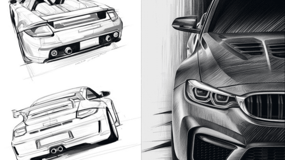 Formula 1 Drawing: Art of Sketching Racing Cars