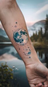 Elegant Moon Tattoo Ideas: Style, Meaning, and Placement
