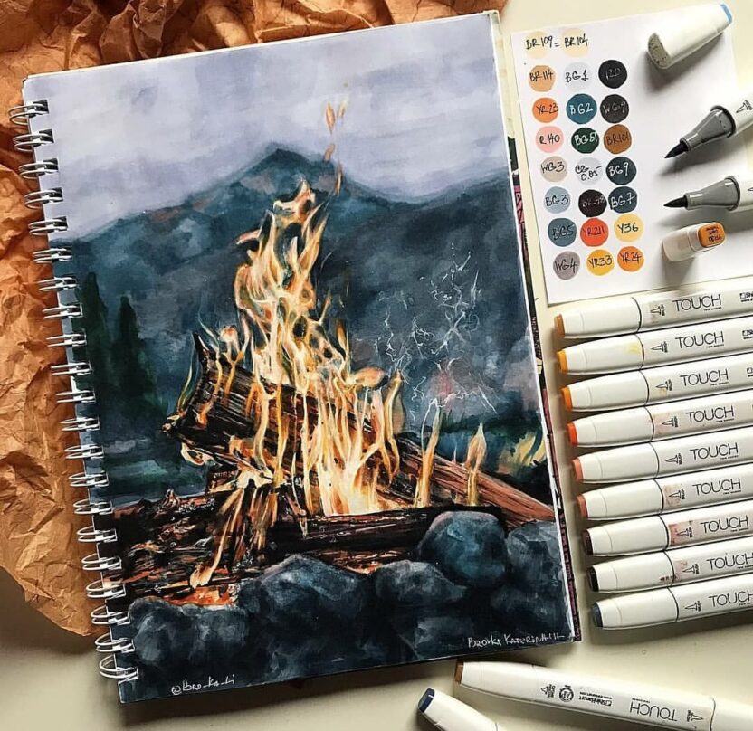 Marker Drawing Techniques for Bold and Precise Artwork