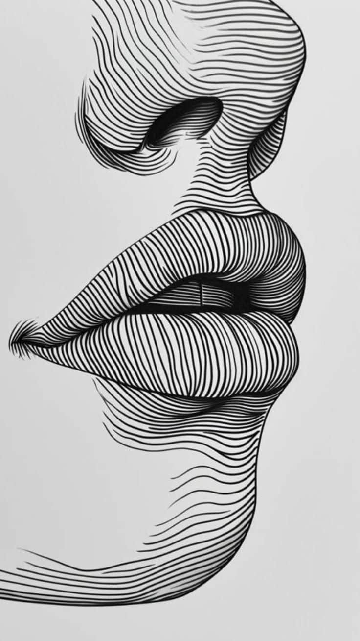 Line Art Drawing: 25 Simple & Beautiful Inspiration Ideas