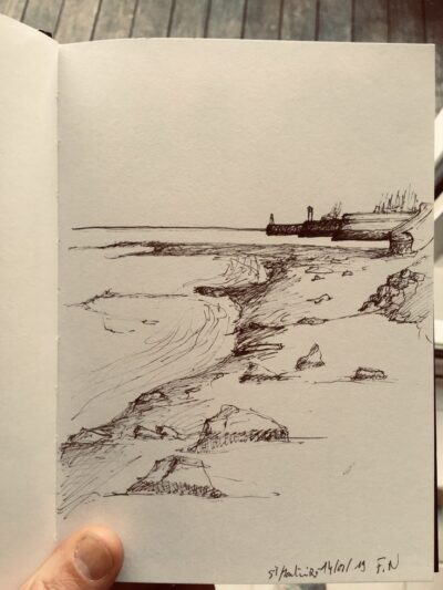 Beach Drawing Ideas For Relaxing And Creative Sketches