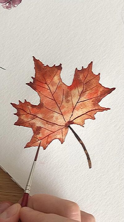 How to Draw Fall Leaves Easily for Beginners