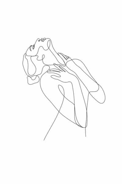 Line Art Drawing: 25 Simple & Beautiful Inspiration Ideas