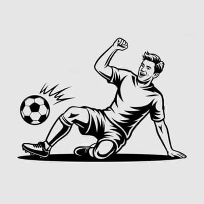 Explore Dynamic Soccer Art: From Balls to Action Scenes