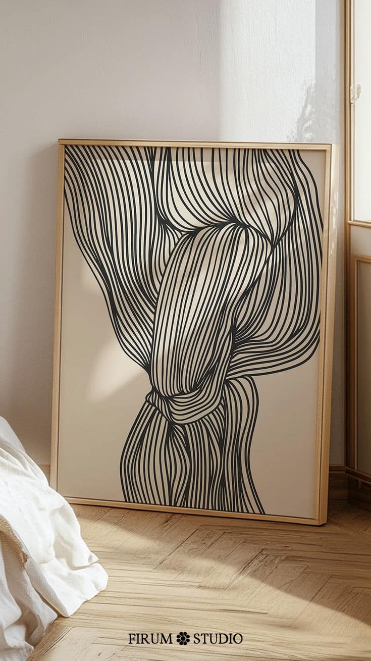 Line Art Drawing: 25 Simple & Beautiful Inspiration Ideas