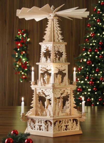 The Artistry Behind German Wooden Christmas Decor