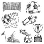 Explore Dynamic Soccer Art: From Balls to Action Scenes