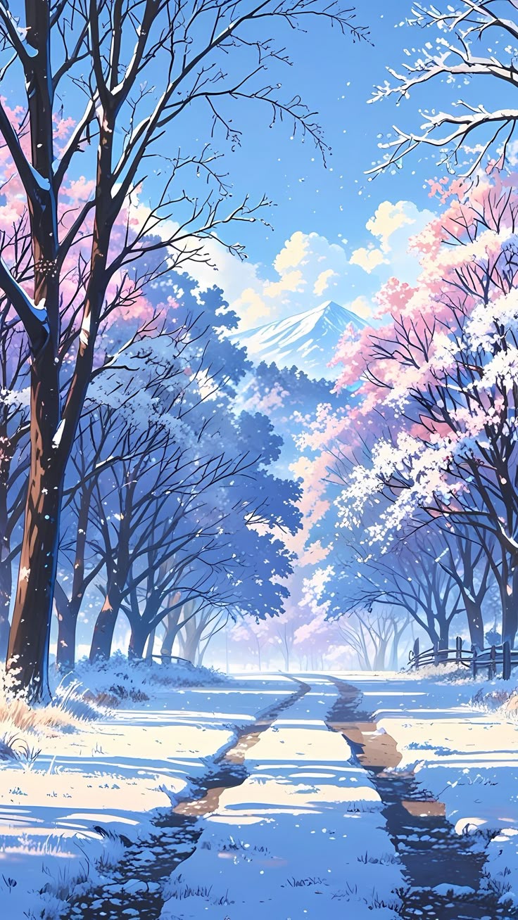 A Guide to the Most Beautiful Anime Winter Snow Wallpapers