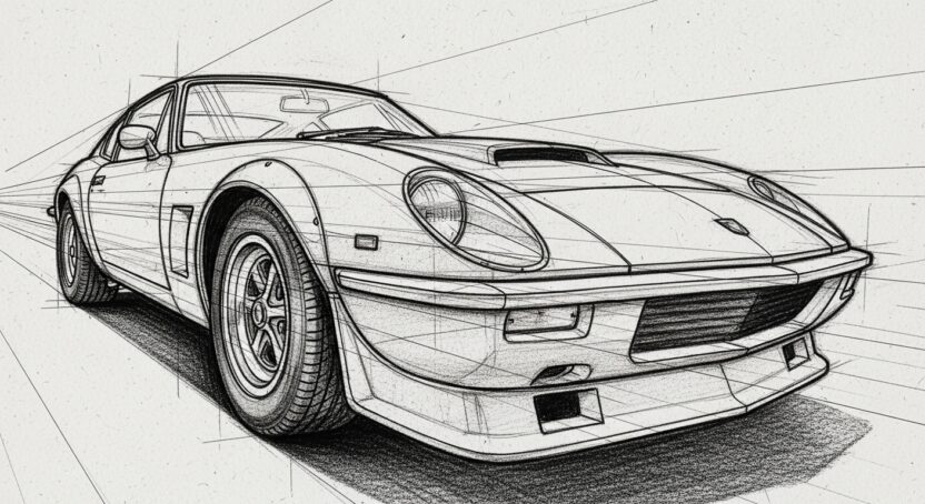 Realistic Car Sketch Guide: Master Auto Art
