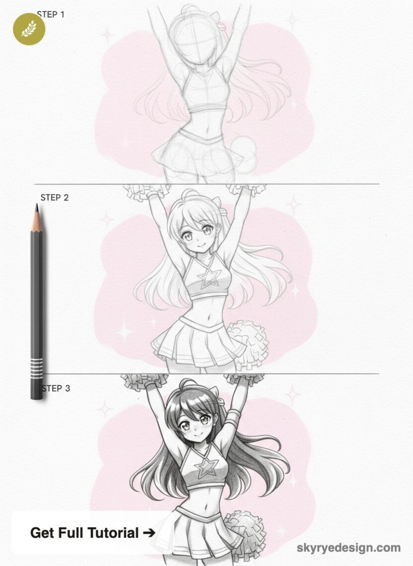 25 Dynamic Anime Poses: Drawing References & Tutorials