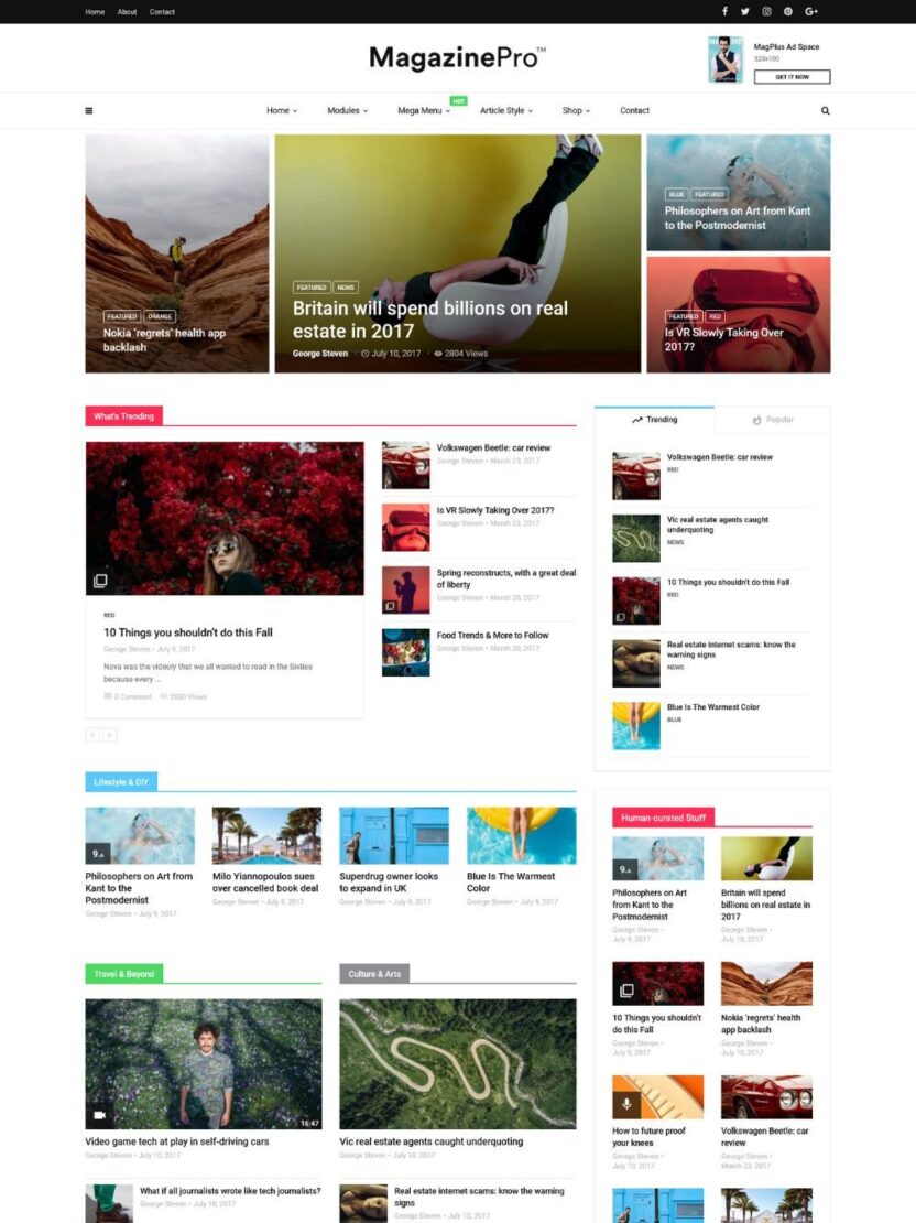 Magazine Website Design Made Simple And Engaging