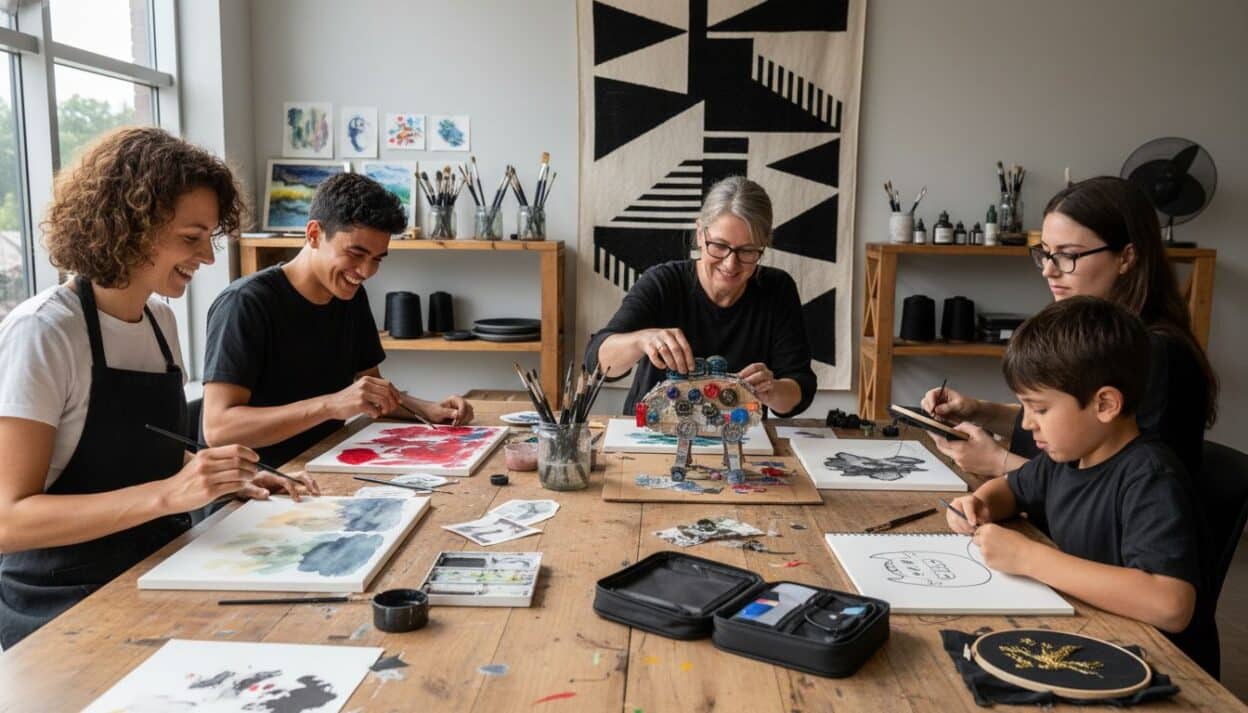 7 Inspiring Art Project Ideas for Beginners to Try Now