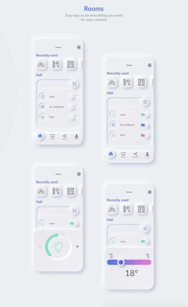Neumorphism UI/UX: Dive into This Cool Design Trend