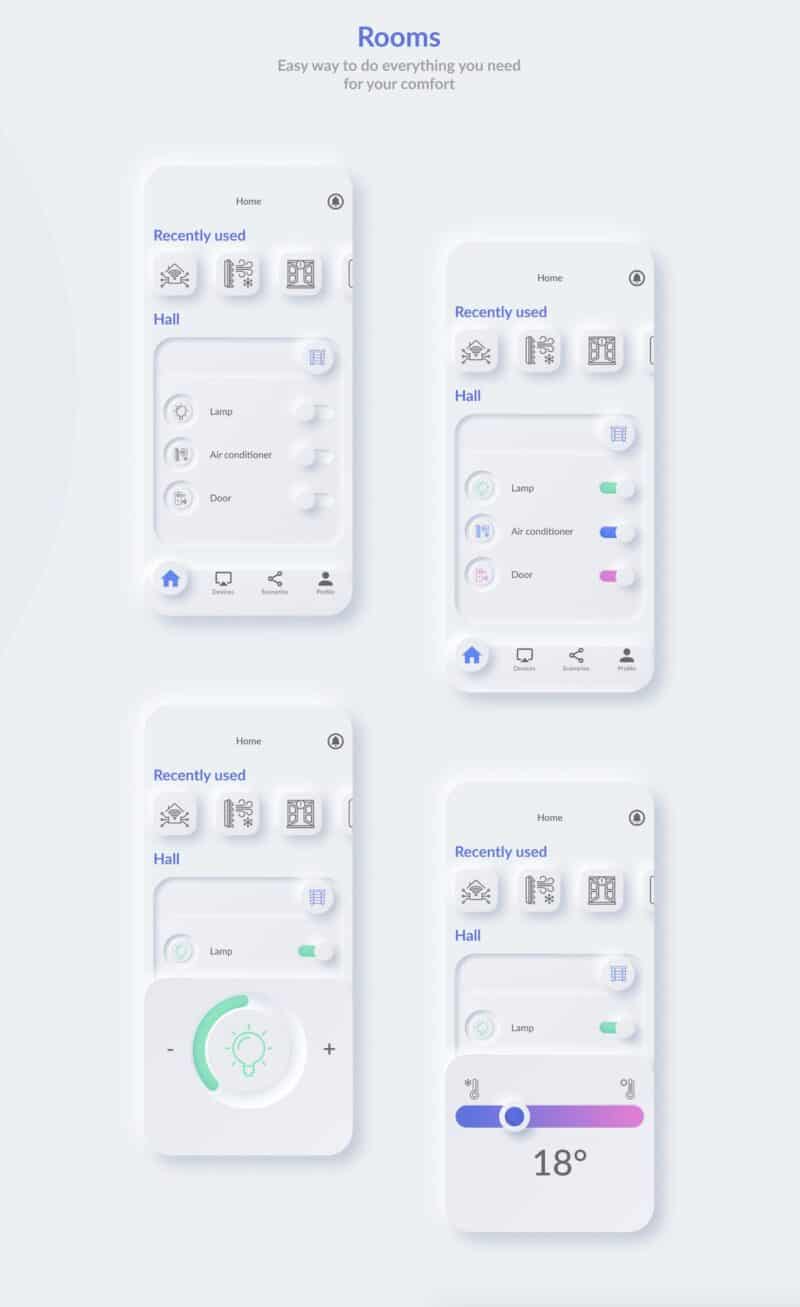 Neumorphism UI/UX: Dive into This Cool Design Trend