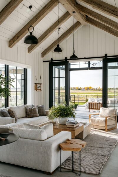 Casual Modern Farmhouse Interiors: Top Trends