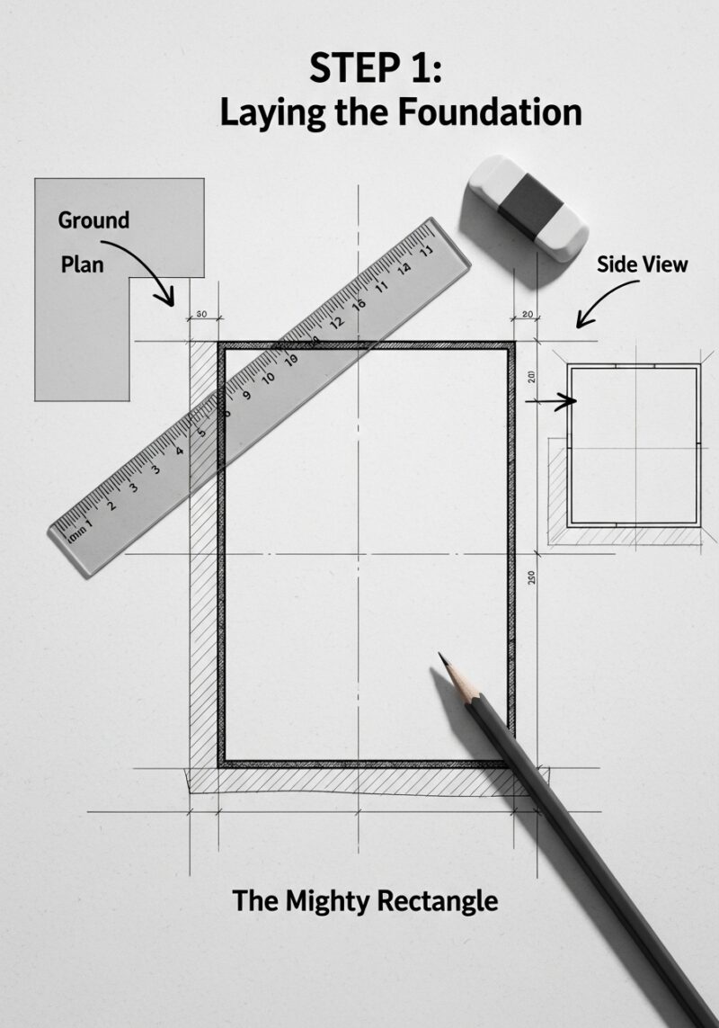 Master the Basics: 5 Fun & Easy Steps to Draw a Simple House