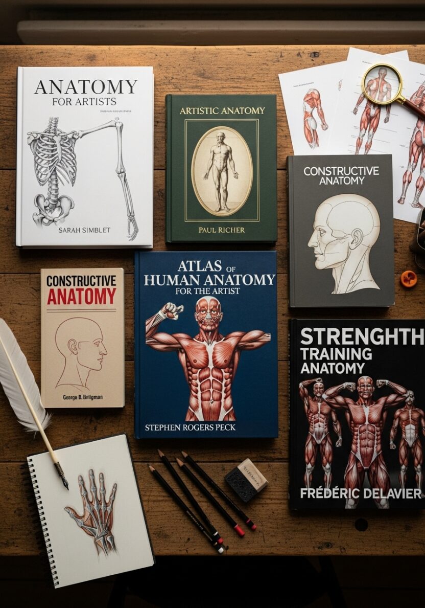 Top 5 Artistic Anatomy Books for Professionals