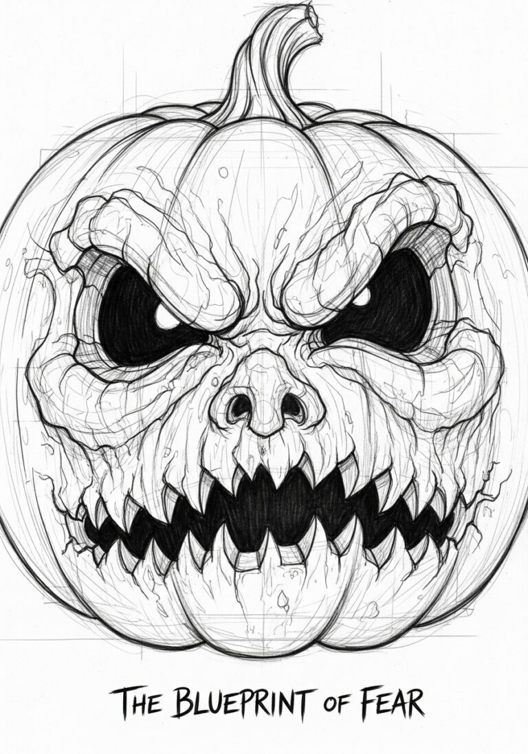 Draw Halloween Pumpkins: Easy Step-by-Step Guide