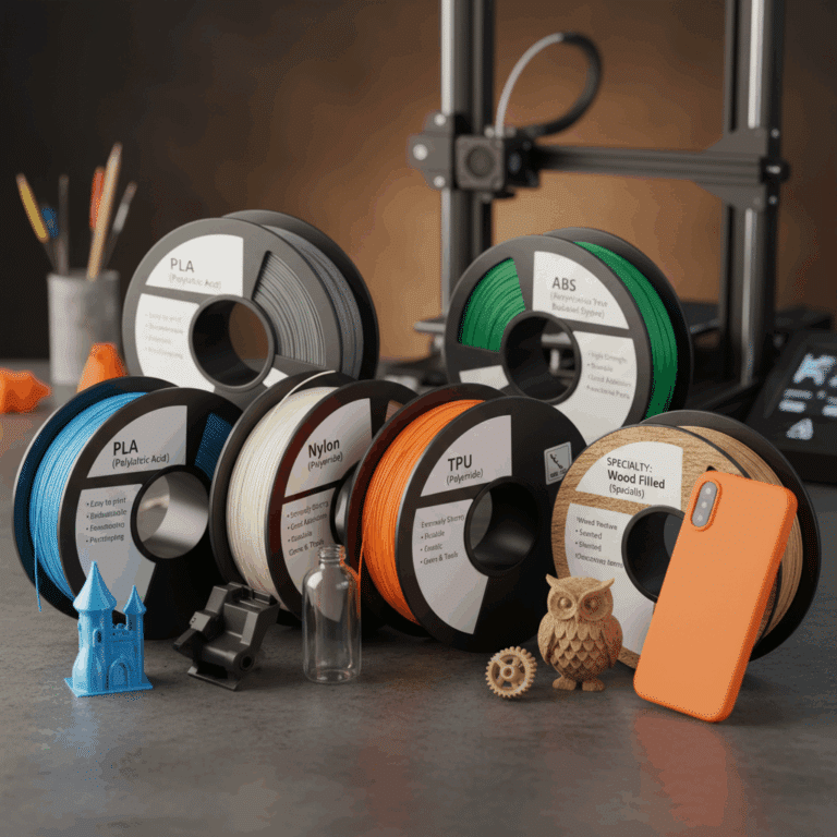 Get to Know Your 3D Printer Filament Types: A Casual Deep Dive | Sky ...