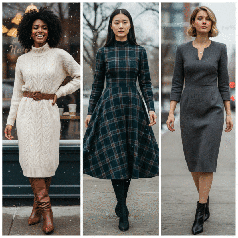 Stylish Winter Dress Outfits You'll Love!