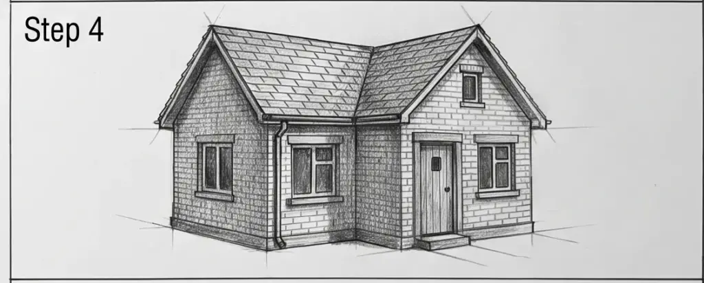 How to Draw a Simple House: Step-by-Step for Beginners