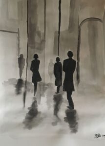 Mastering Black and White Abstract Drawings