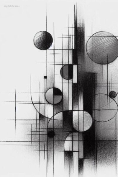 Mastering Black and White Abstract Drawings