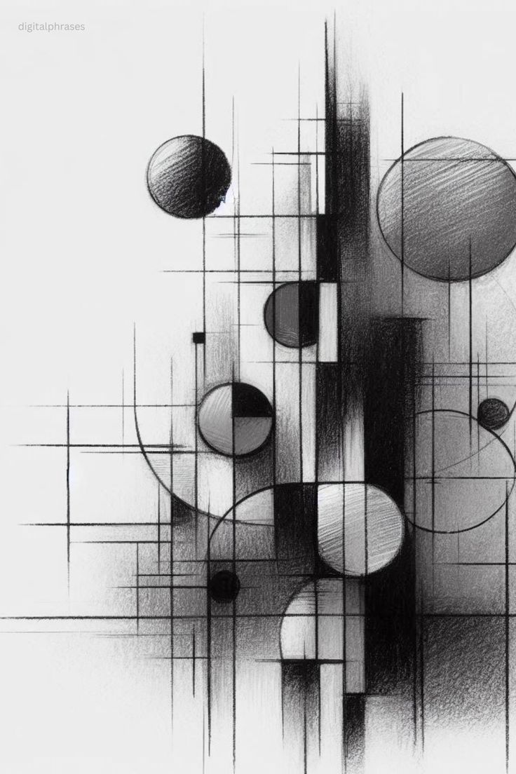Mastering Black and White Abstract Drawings