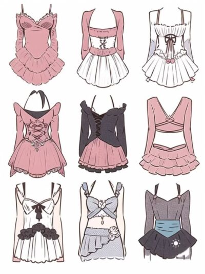 Dive into Casual Anime Clothing Design: Style Characters