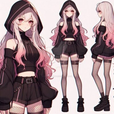 Dive into Casual Anime Clothing Design: Style Characters