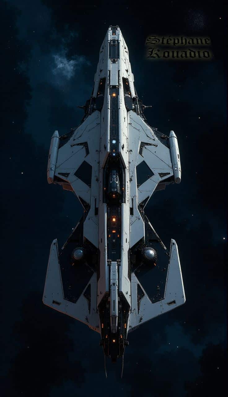 7 Easy Steps: How to Draw a Spaceship