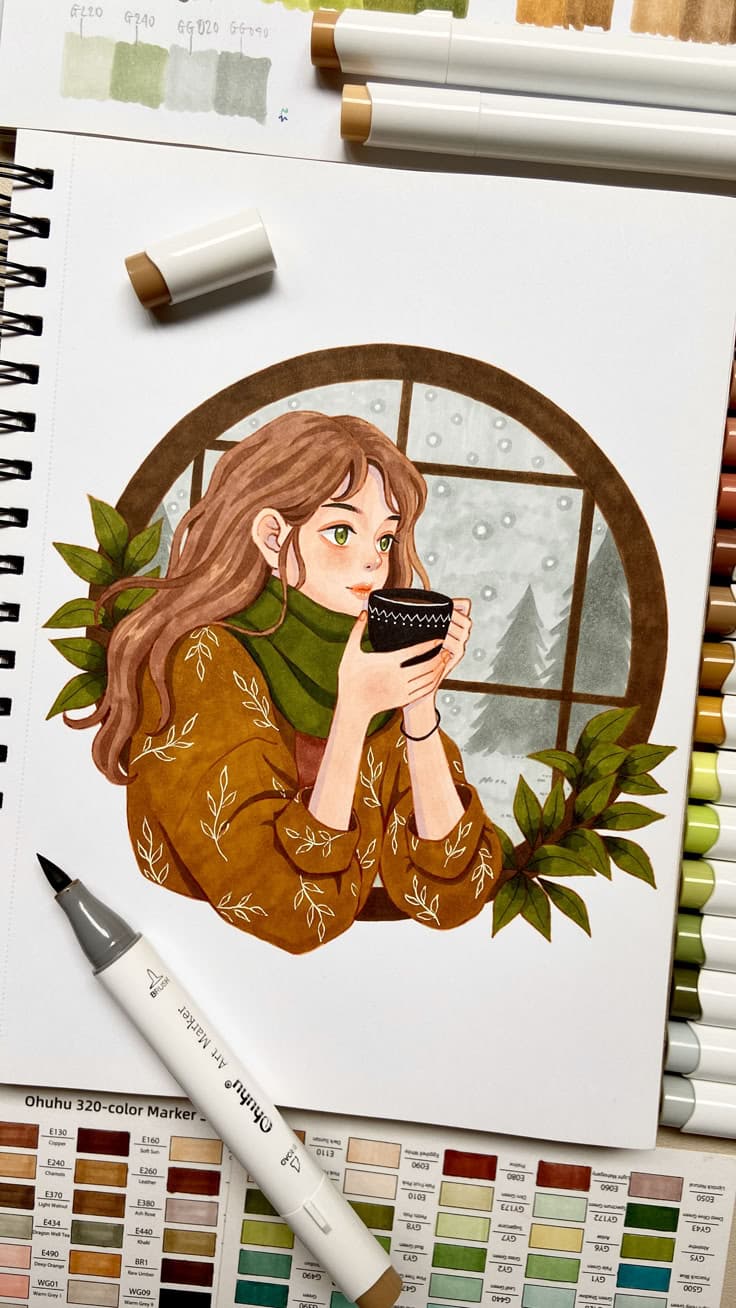 Drawing with Alcohol Markers: Easy Tips & Fun Art!