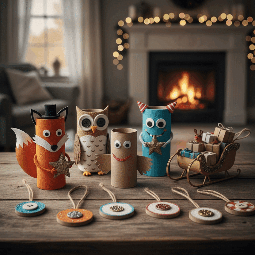 8 Stylish Upcycled Christmas Decorations to Elevate Holidays