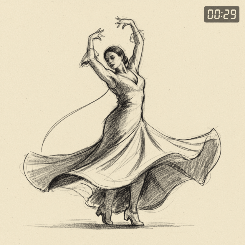 Discover the Power of 30 Second Gesture Drawing for Artists
