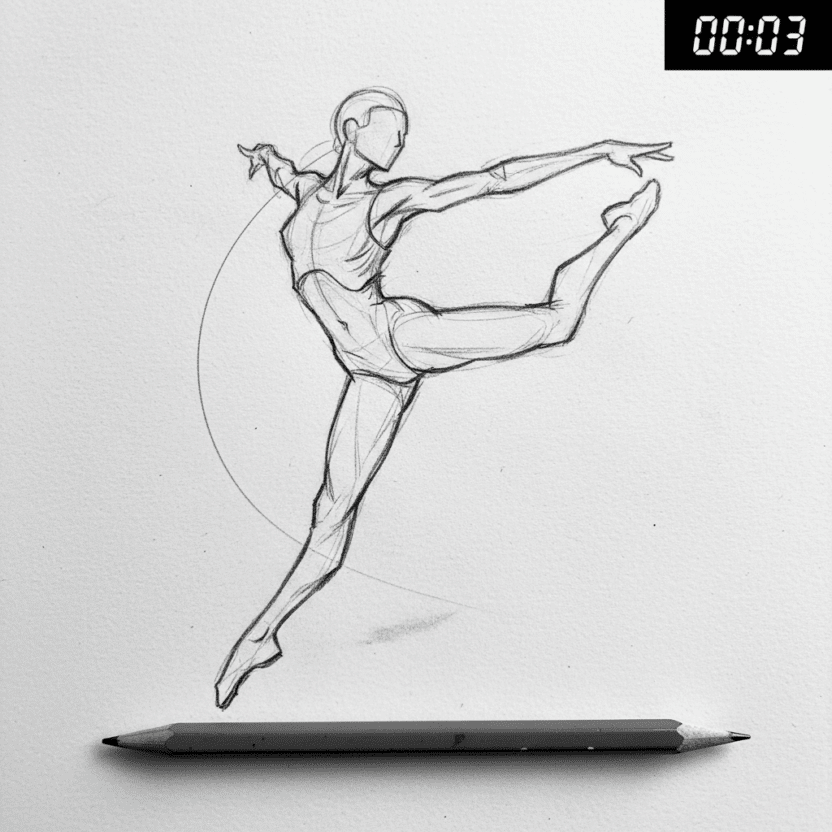 Discover the Power of 30 Second Gesture Drawing for Artists
