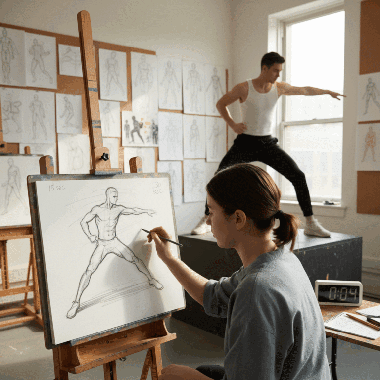 Discover the Power of 30 Second Gesture Drawing for Artists