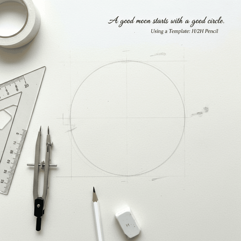 Moon Drawing Techniques: Capture the Cosmos on Paper