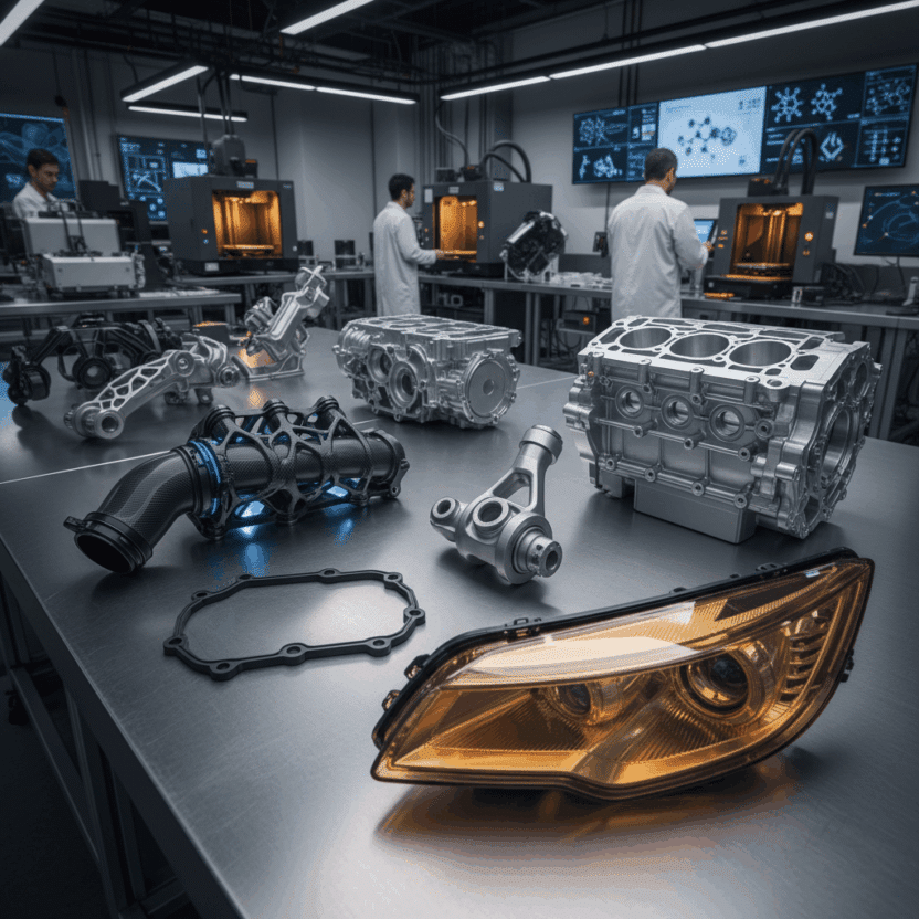 Automotive 3D Printing: Shaping Future Cars