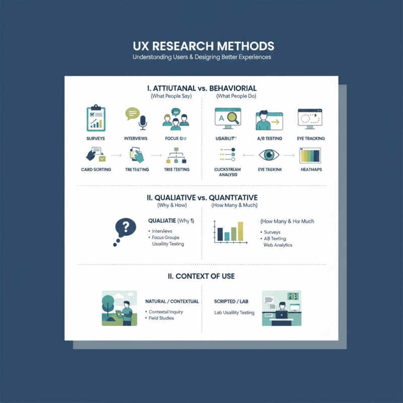 Unlock User Needs: Essential UX Research Methods
