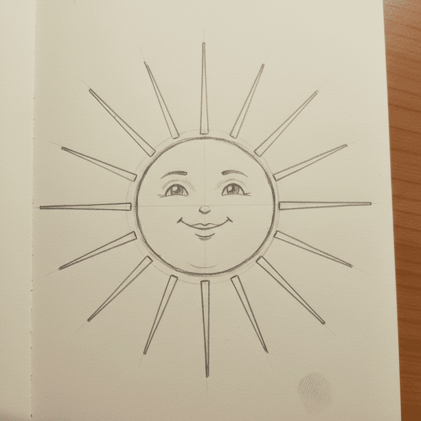 Shine Bright! Your Super Simple Guide on How to Draw a Sun
