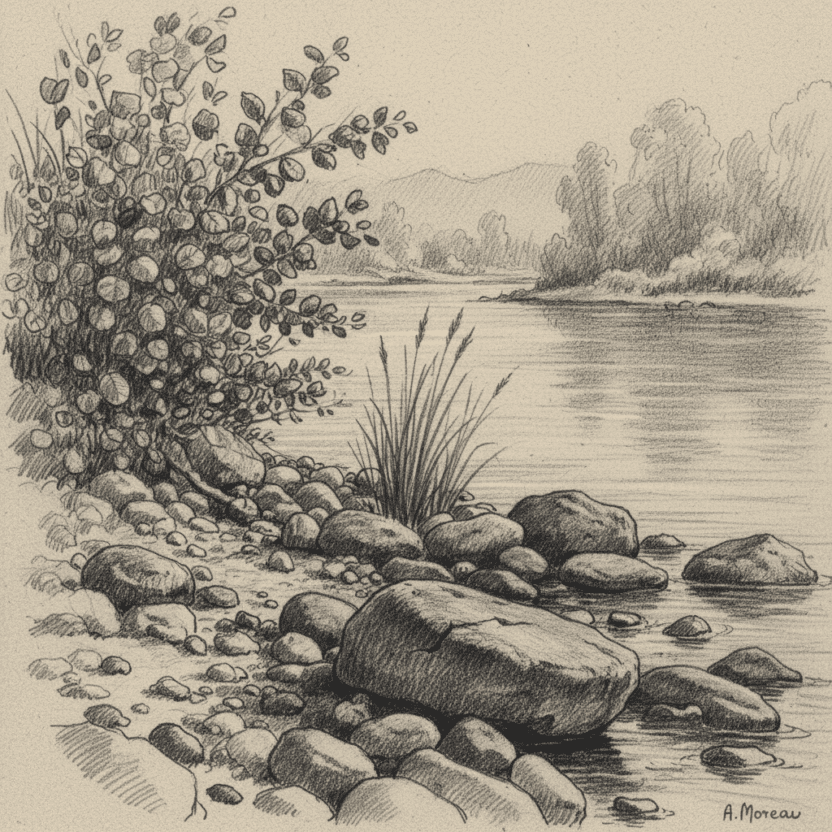 How to Draw a River: Why Yours Looks Like a Blue Road