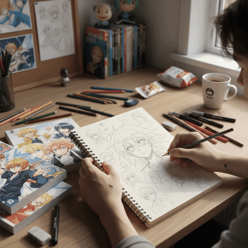 How to Draw Manga Characters: Ultimate Beginner’s Guide