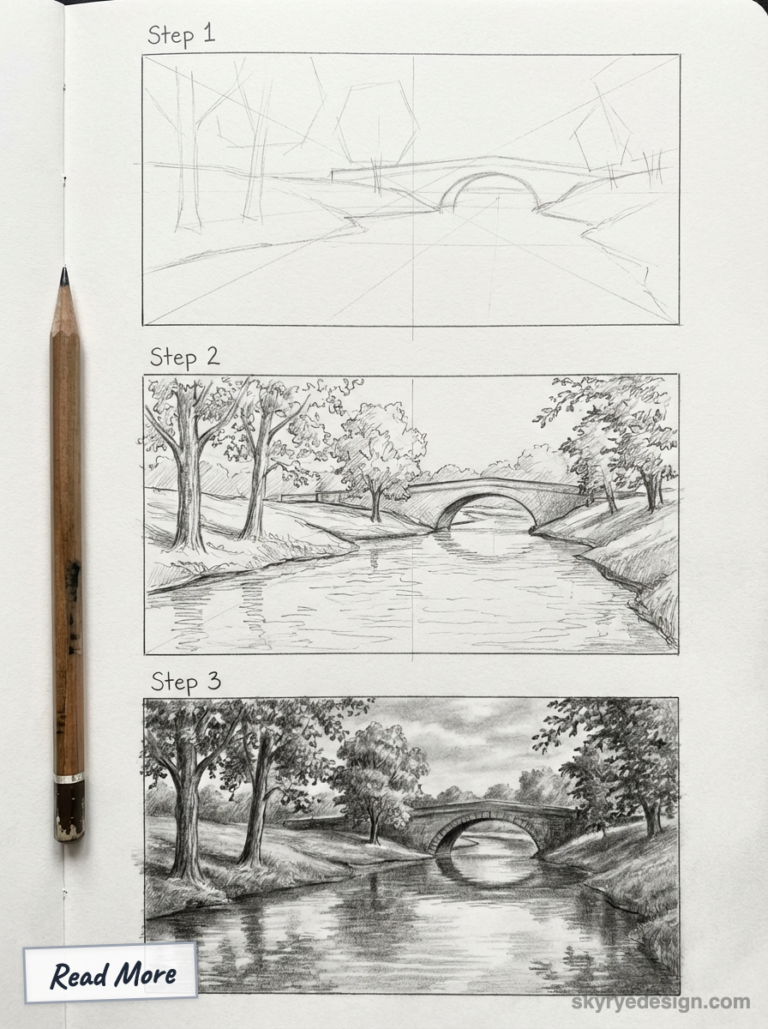 How to Draw a River: Why Yours Looks Like a Blue Road