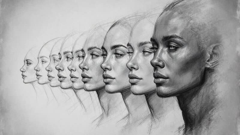 Body Drawing Base Guides & References | Sky Rye Design