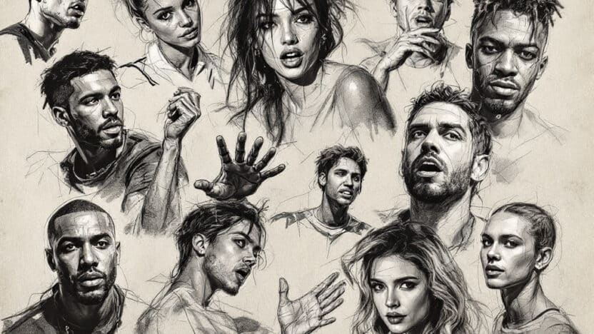 Body Drawing Base Guides & References | Sky Rye Design