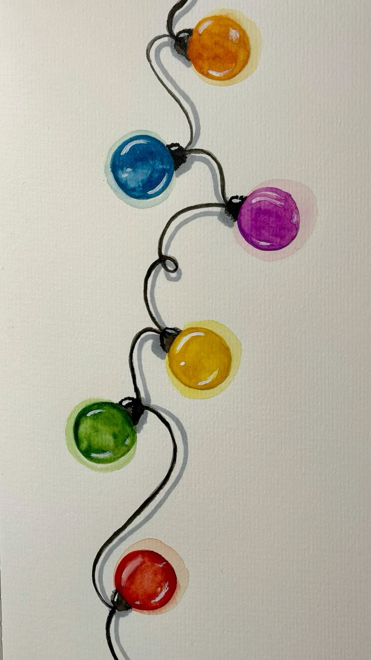 How to Draw Christmas Lights: Brighten Your Art