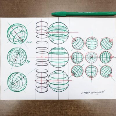 How to Draw a 3D Circle (Sphere) – Step-by-Step Guide